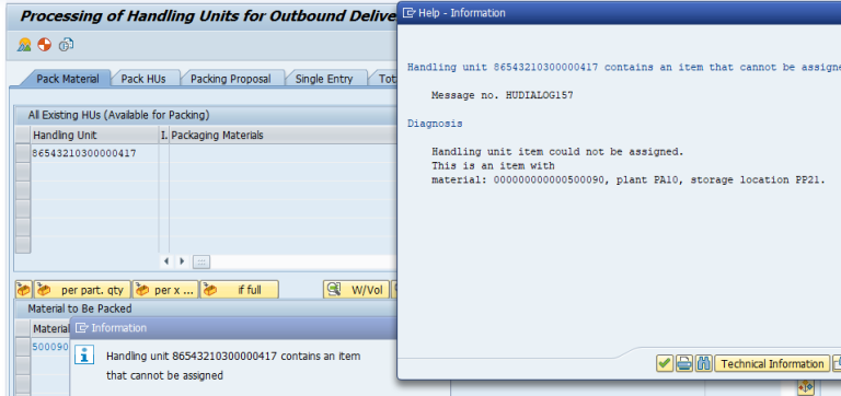 SAP Storage Unit Management and Handling Unit Management
