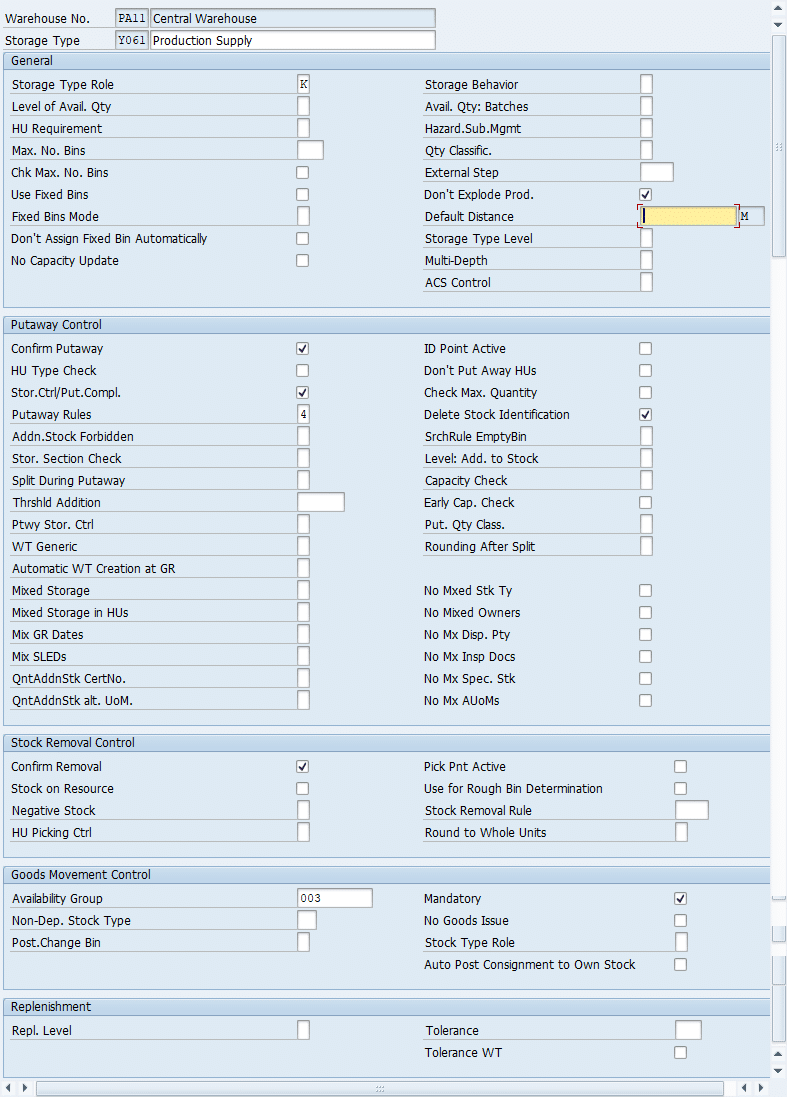 Configuring SAP S/4HANA EWM Advanced Production Integration